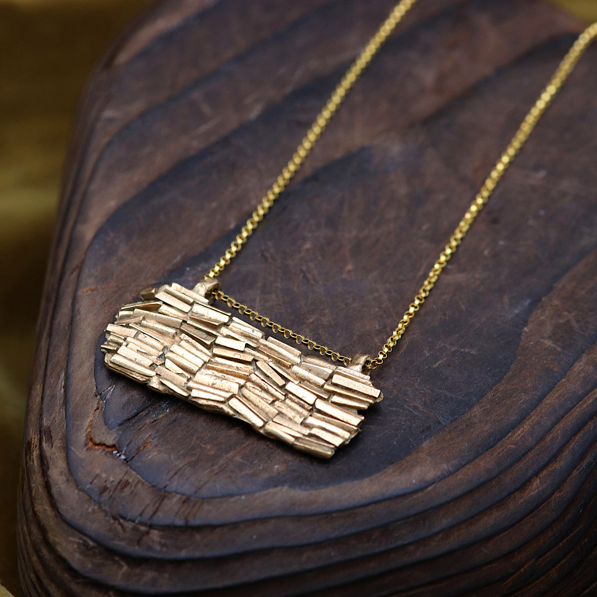 Bronze Embellish Necklace – Gill Wing Jewellery